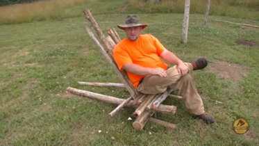 How to make a Bushcraft Chair - Savage Camper