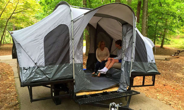 Small Tent Trailers - Lightweight Tent Trailers for Camping - Savage Camper