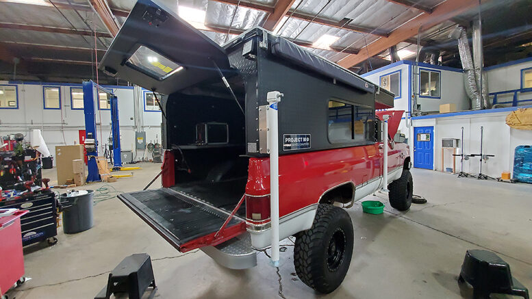 Chevy K10 Squarebody Project M Camper Install