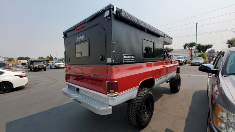 Chevy K10 Squarebody Project M Camper Install