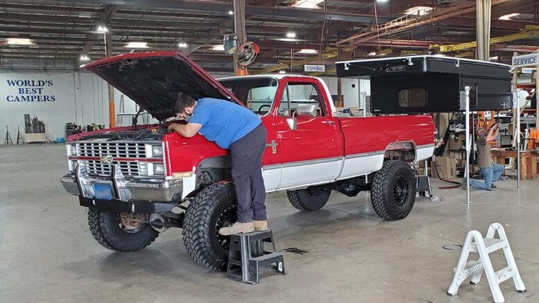 Chevy K10 Squarebody Project M Camper Install