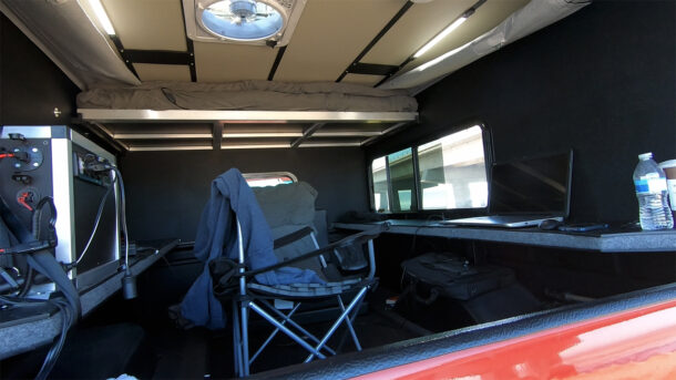 Using My Project M Camper Topper as a Mobile Office