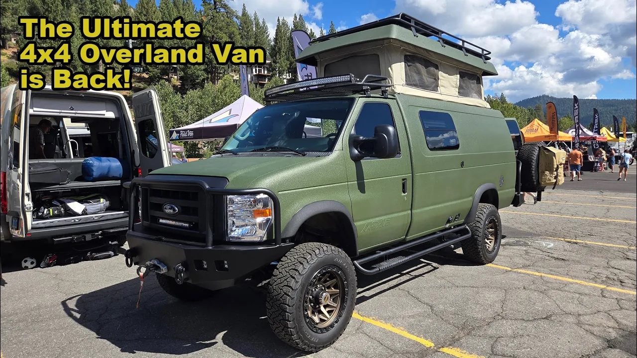 The Sportsmobile Lives on Rebranded as Field Van's Classic 4x4